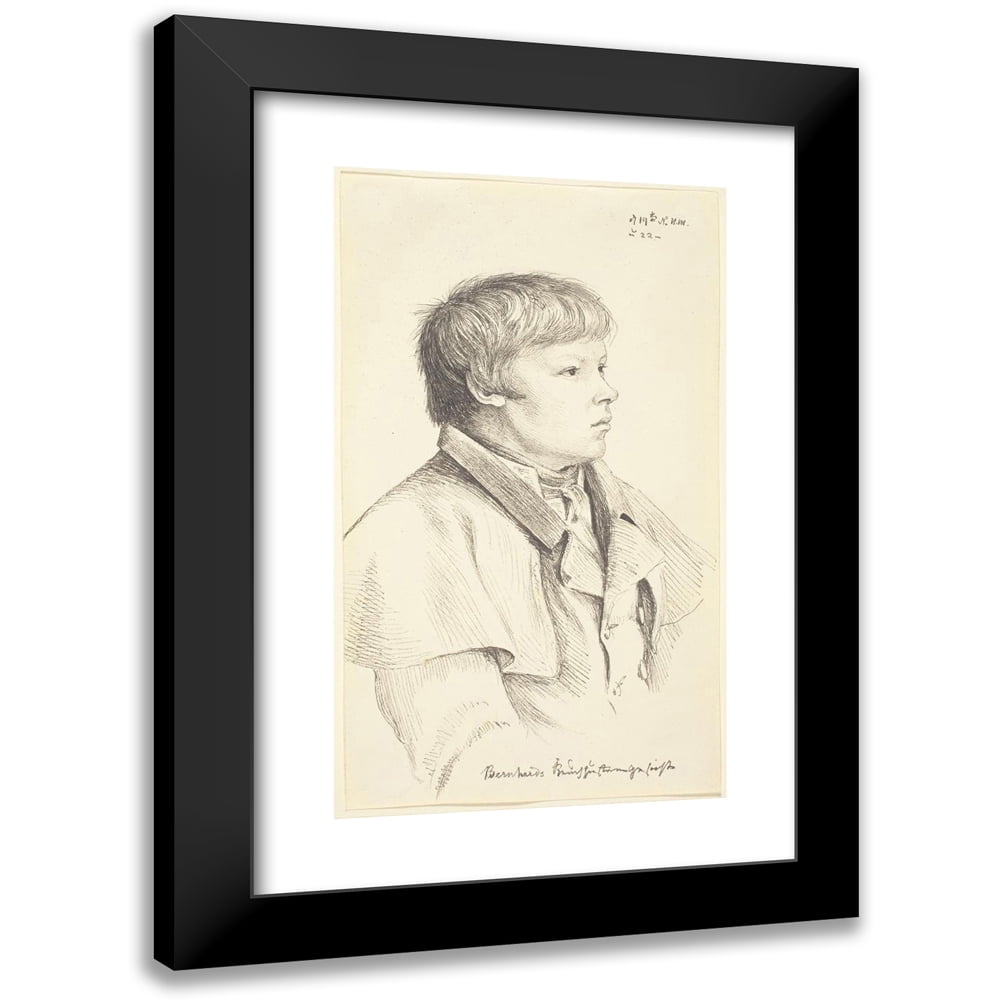 Gerhard Wilhelm von Reutern 16x24 Black Modern Framed Museum Art Print ...