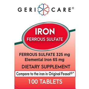Iron Tablets 325 Mg