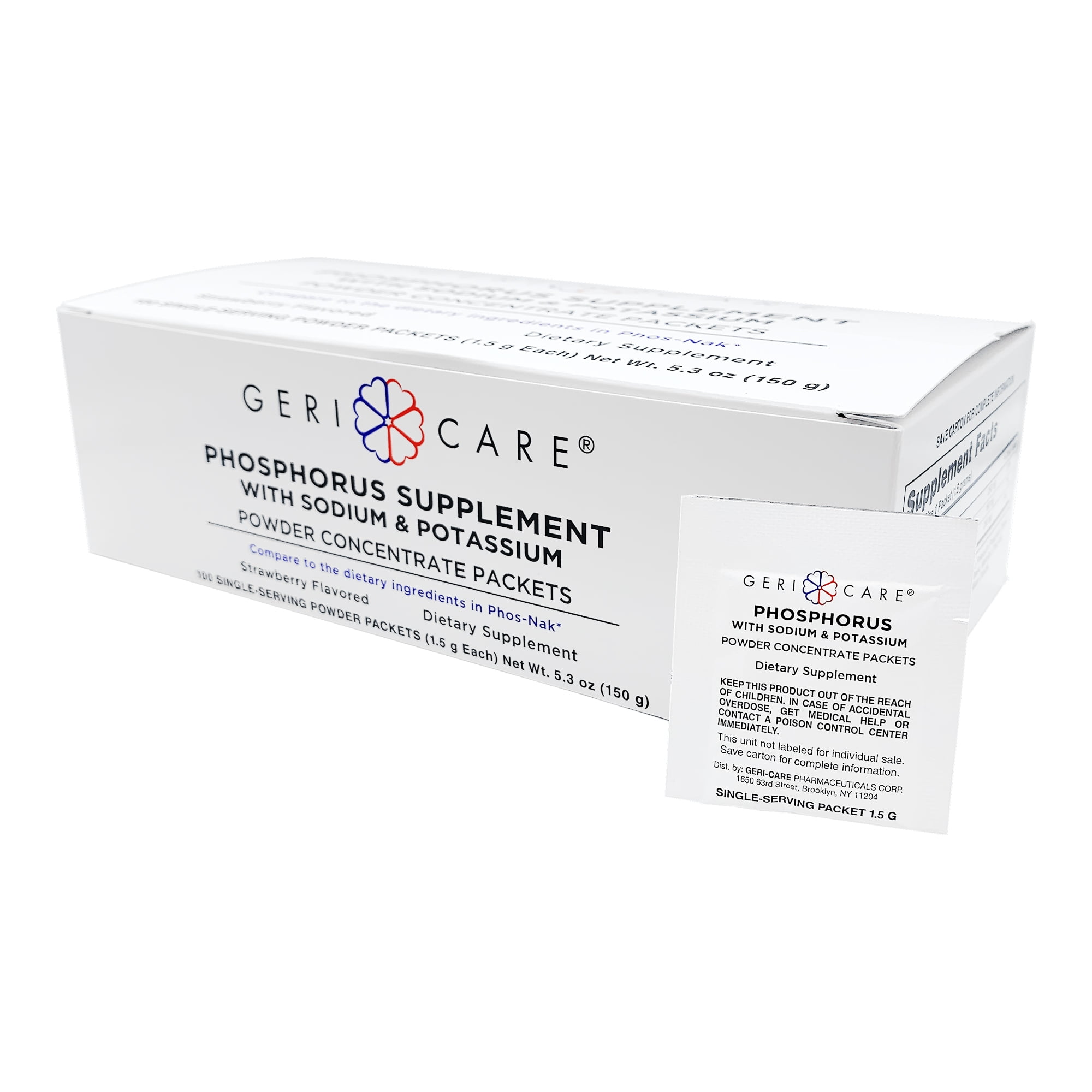 Geri-Care Phosphorus Supplement Powder with Sodium and Potassium ...