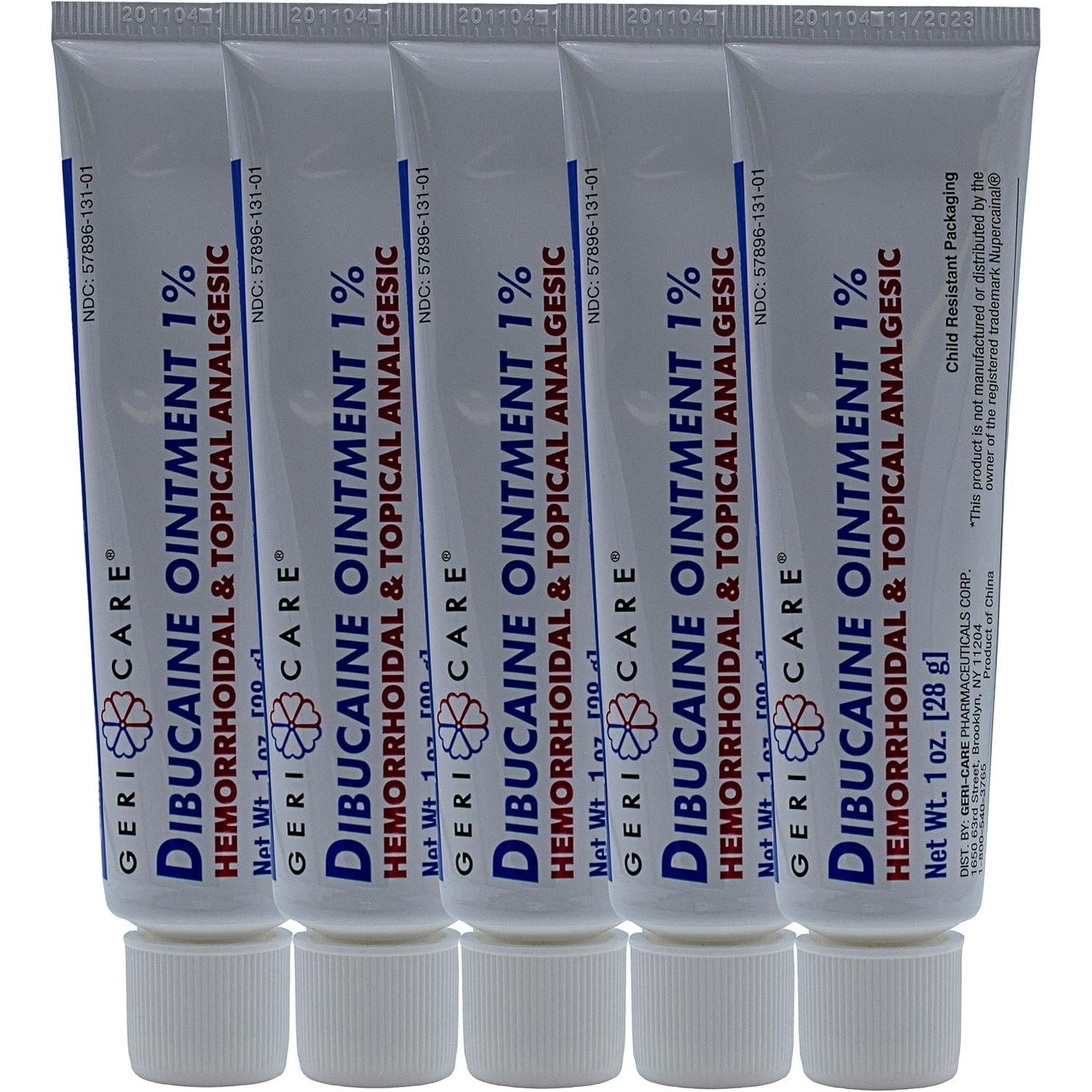 GeriCare Dibucaine Hemorroid Ointment 1% | Hemorroidal & Topical ...