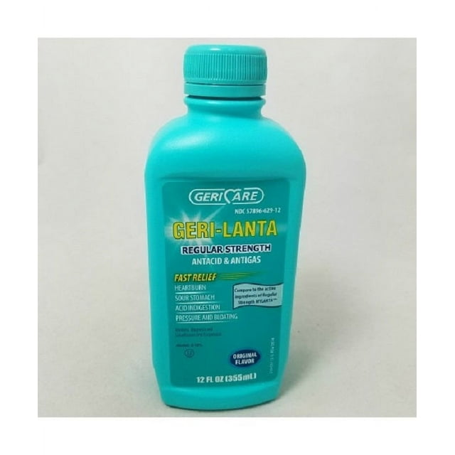 GeriCare Geri-Lanta Antacid/Antigas Liquid, 12oz 057896629129A120 ...