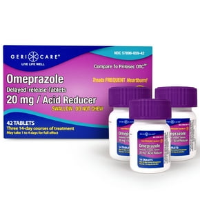 Omeprazole in Antacids and Heartburn Relief - Walmart.com