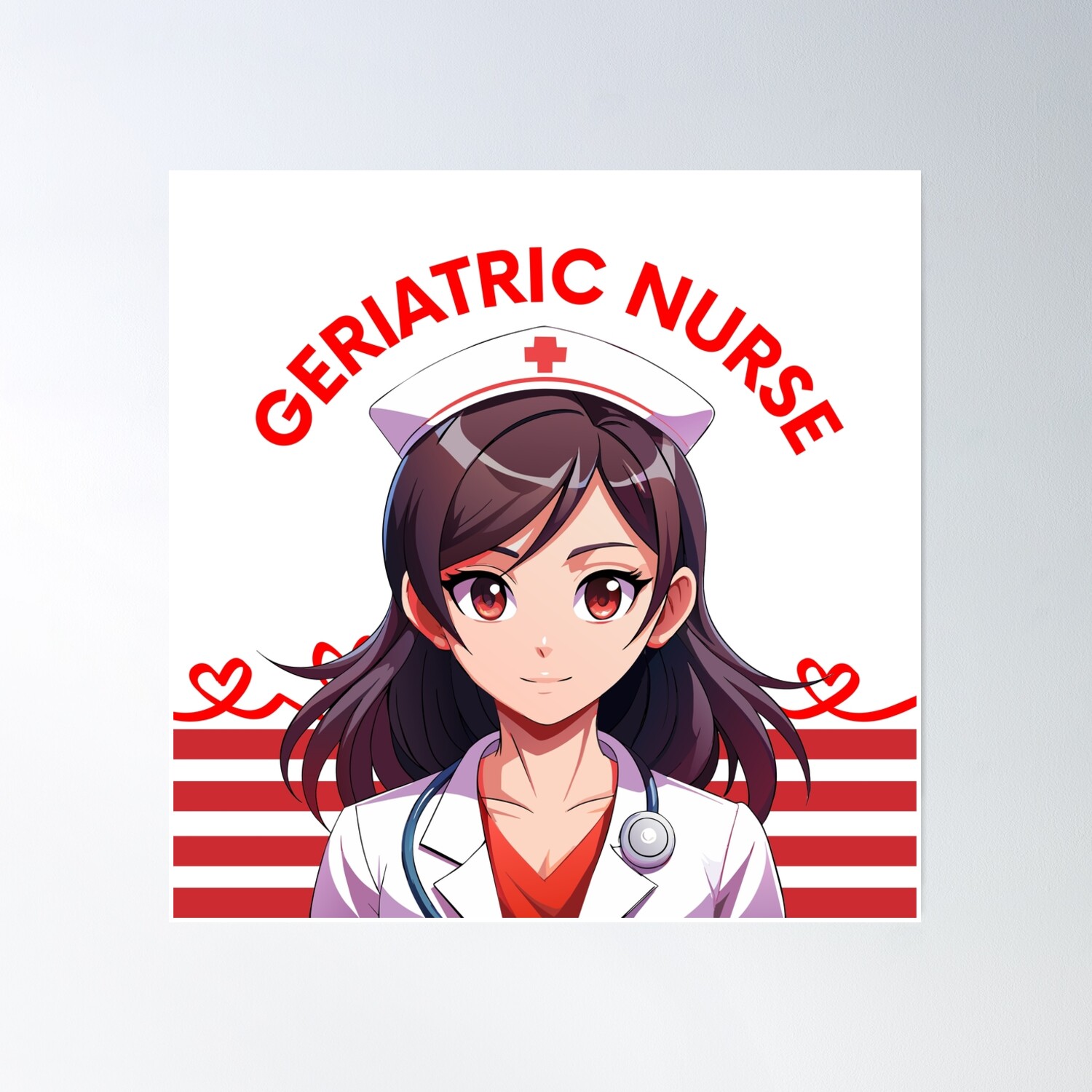 Geriatric Nurse Tote Bag & Sticker – Thoughtful Gift For Geriatric Care ...