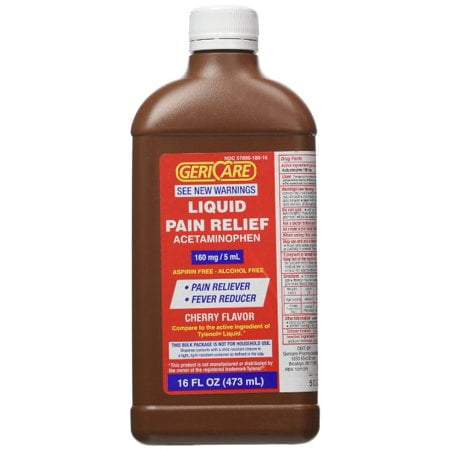 Liquid Acetaminophen Adults Can