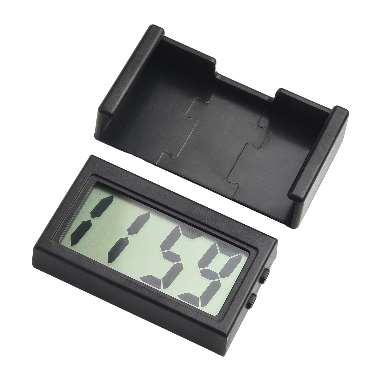Gerich 1 Pcs Car Clock Digital Clock, Black Car Dashboard Digital Clock ...
