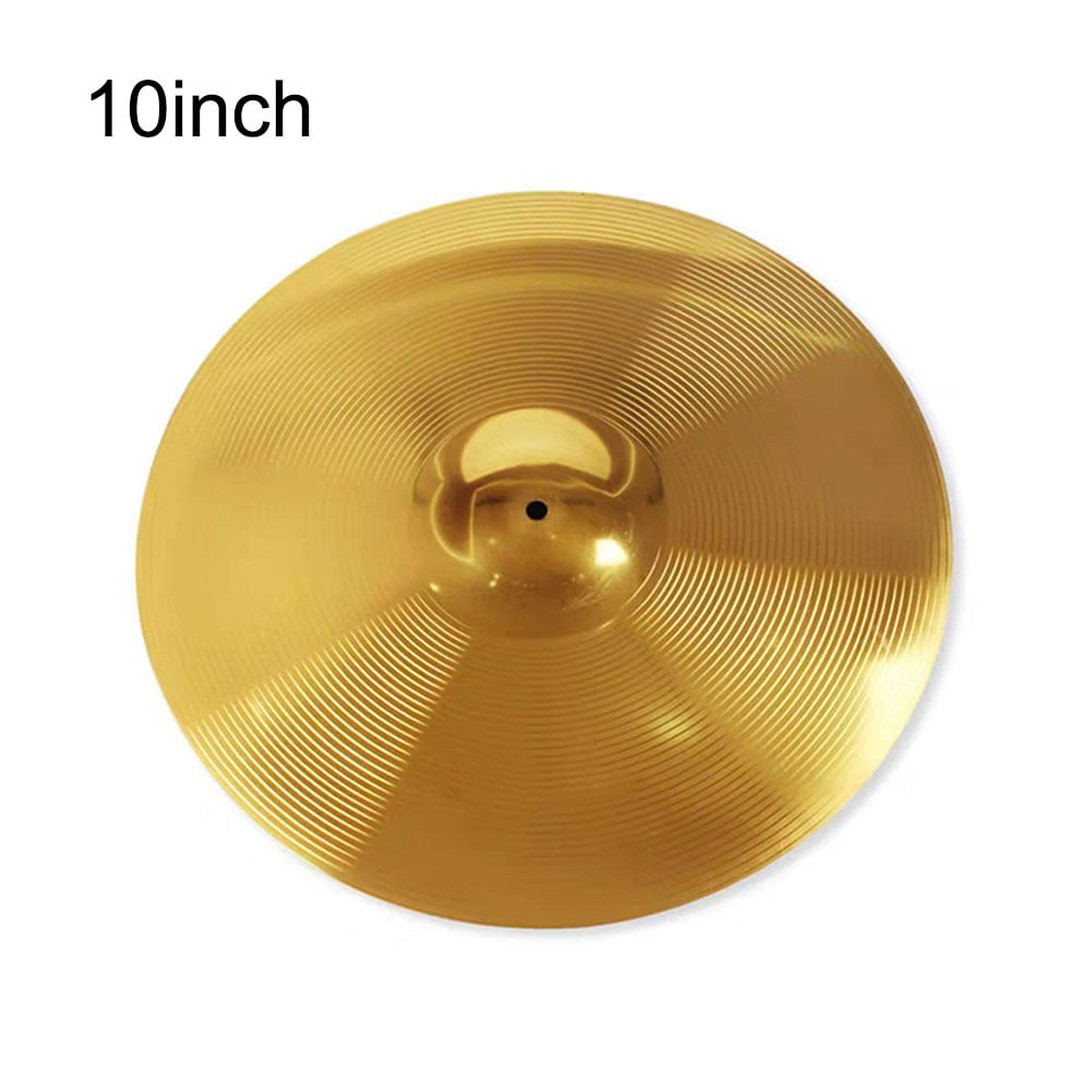 Gerich 1 Pcs Golden Brass Cymbals 8 10 12 14 16 inch Drum Brass ...