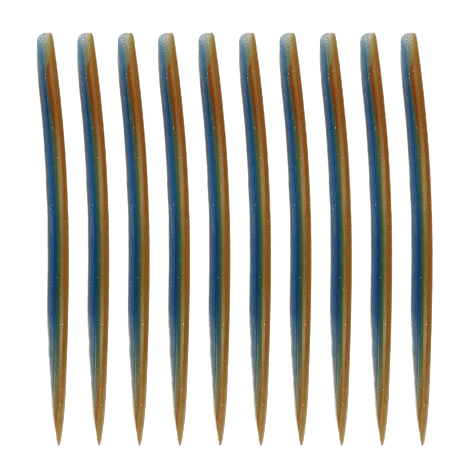 Gerich 10 Pcs Codfish Fishing Eel Tube14/0 hook Jig bait Fishing Eel ...