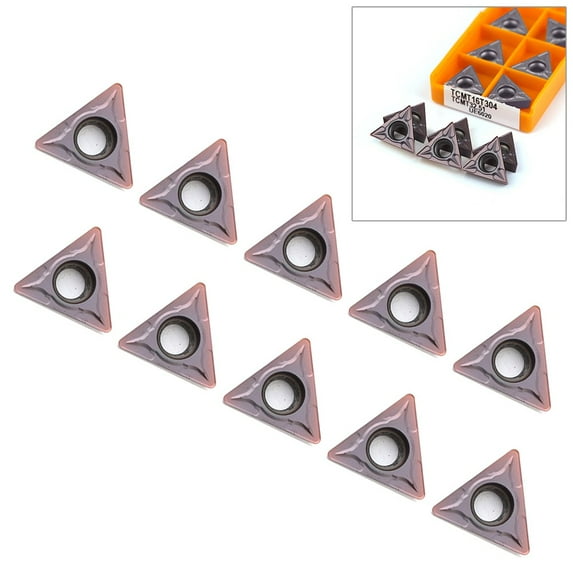 Gerich 10 Pcs TCMT16T304 Tungsten Carbide Inserts TCMT 32.51 for 1/2 ...