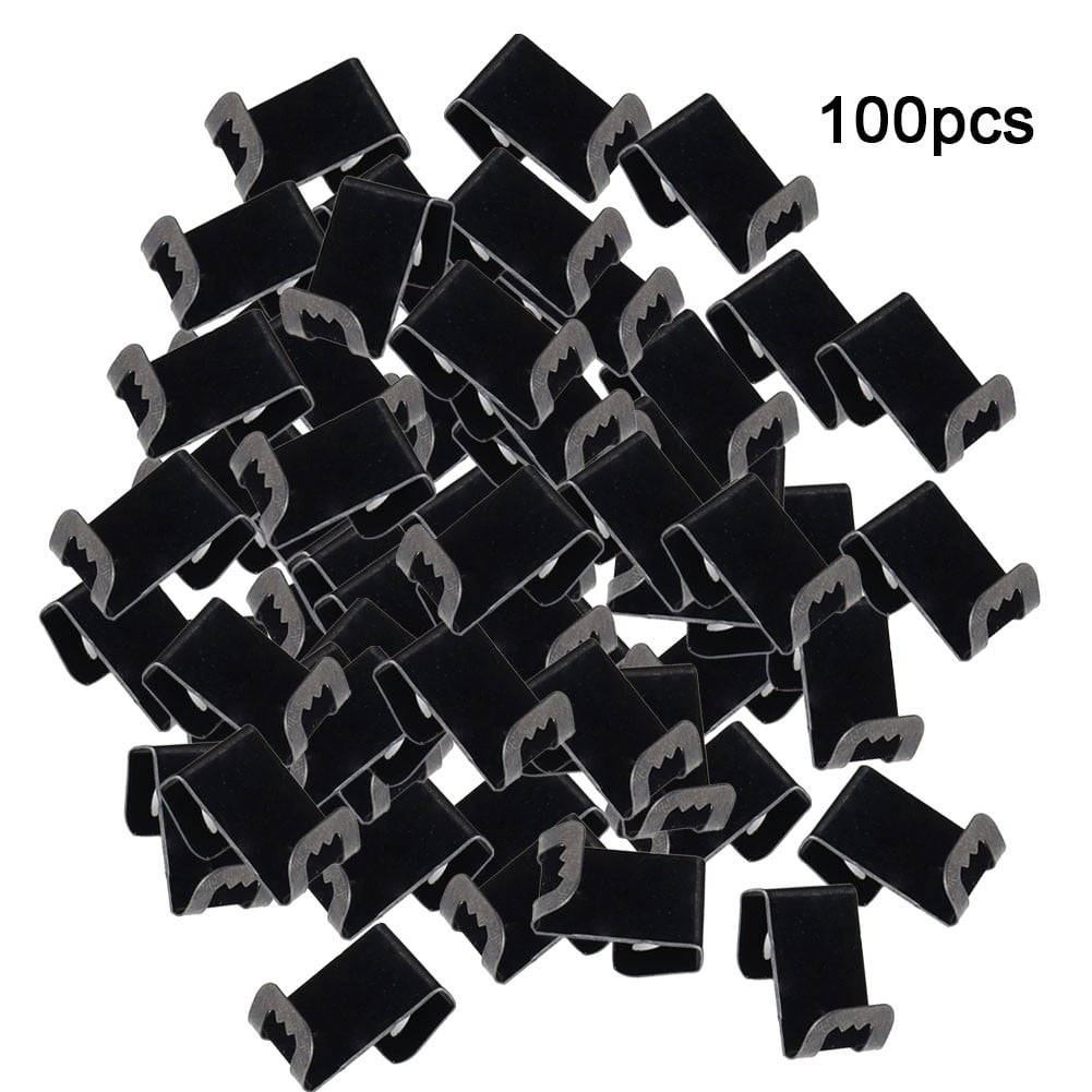 Gerich 100 Pcs Photo Frame Back Panel S-Shaped Wall Clip Fixed Hook No ...