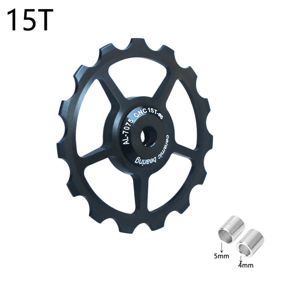 Gerich 11-17T Wheel MTB Ceramic Bearing Jockey Pulley Road Bike Bicycle Rear Derailleur ...
