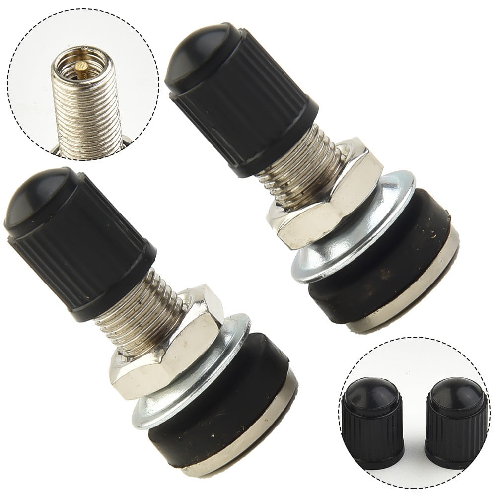Gerich 2 Pcs 32mm Tyre Valve Dustcap,Zinc Alloy Bicycle Dust Cap for ...