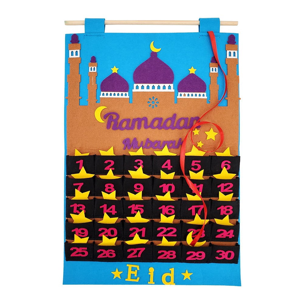 Gerich 2024 Felt Calendar Middle Eastern Festival Countdown Calendar ...