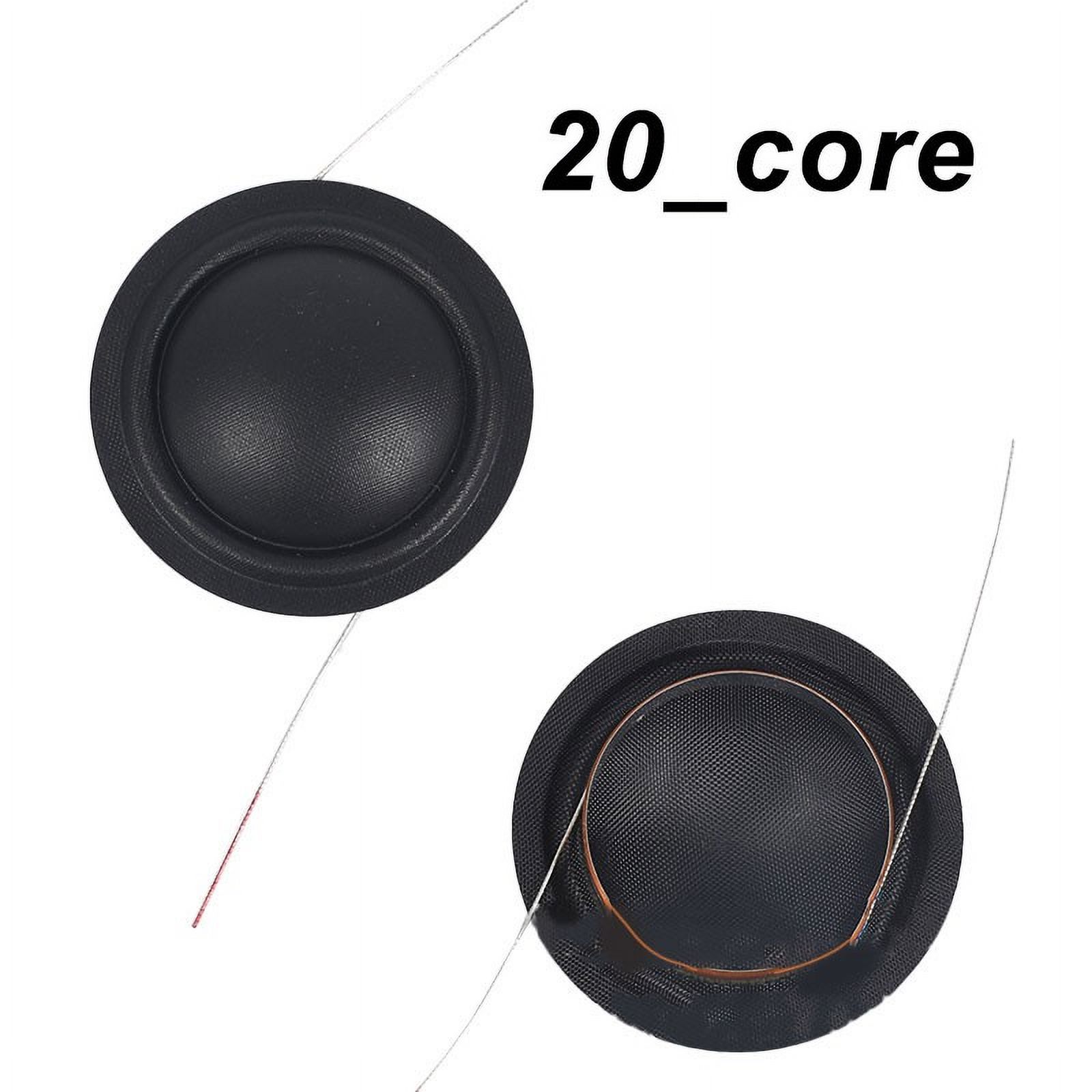 Gerich 20mm 25.5mm Tweeters Voice Coil 1 inch Silk Diaphragm Membrane ...