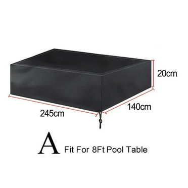 7/8/9FT Heavy Duty Leatherette Billiard Pool Table Cover Billiard Table ...