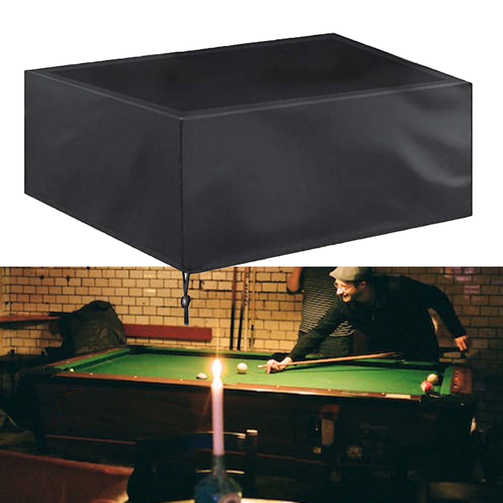 Gerich 210D OxfordCloth Waterproof Dust Cover 8/9 Ft Outdoor Billiard ...