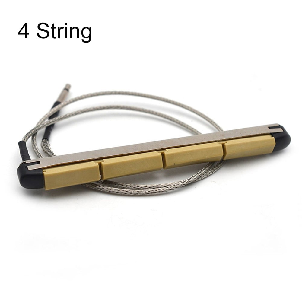 Gerich 4-String Acoustic Bass Guitar Piezo Pickup Under-Saddle Design ...