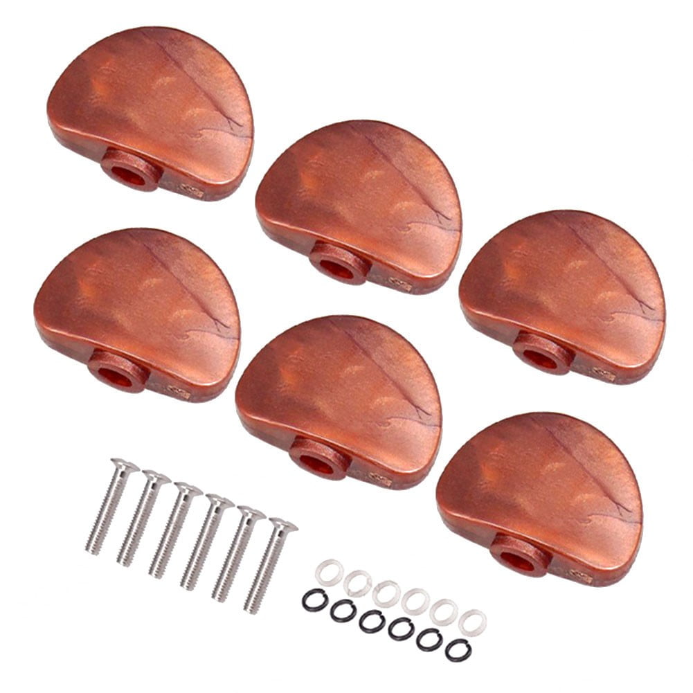 Gerich 6 Pcs s Classical Folk Electric Guitar Tuning Knobs Tuning Peg ...