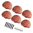 Gerich 6 Pcs s Classical Folk Electric Guitar Tuning Knobs Tuning Peg ...