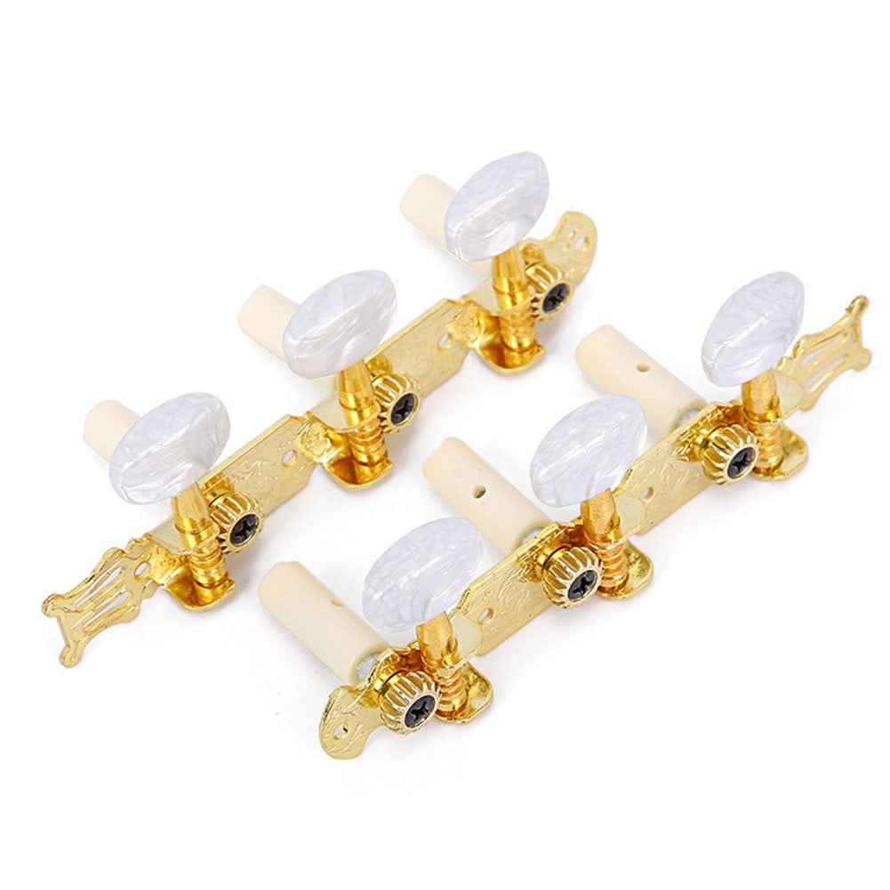 Gerich Acoustic Folk Classical Guitar Tuning Pegs Anti Rust Chrome ...