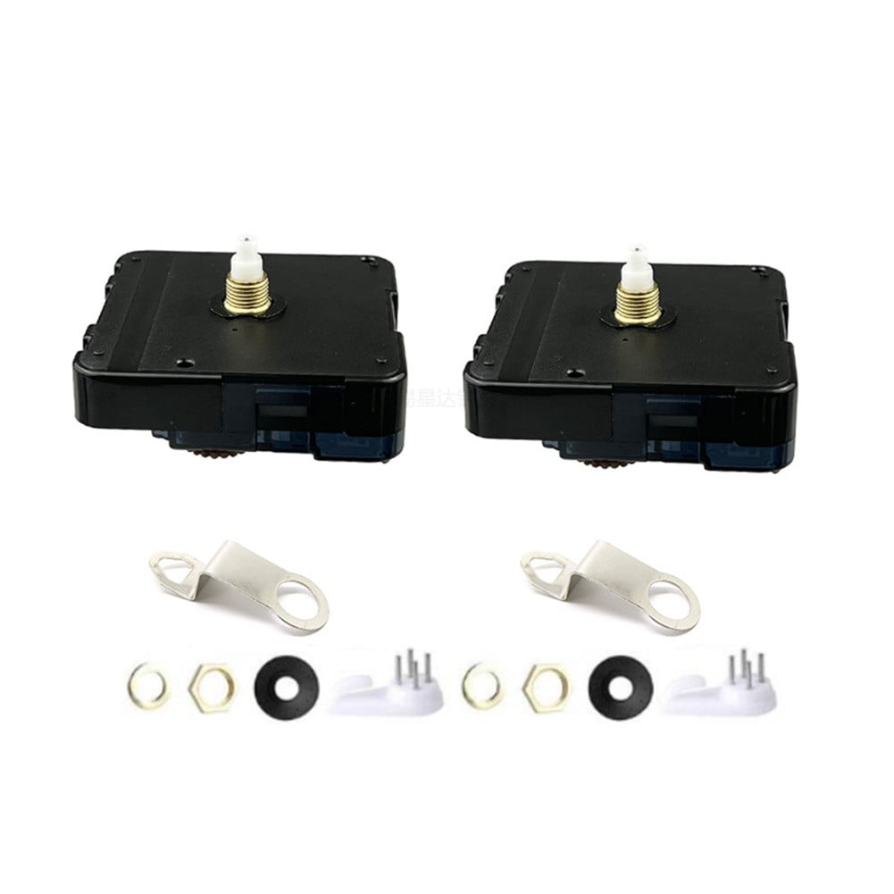 Gerich Clock Mechanism Black, DIY 2 Pcs Silent Quartz Wall Clock ...