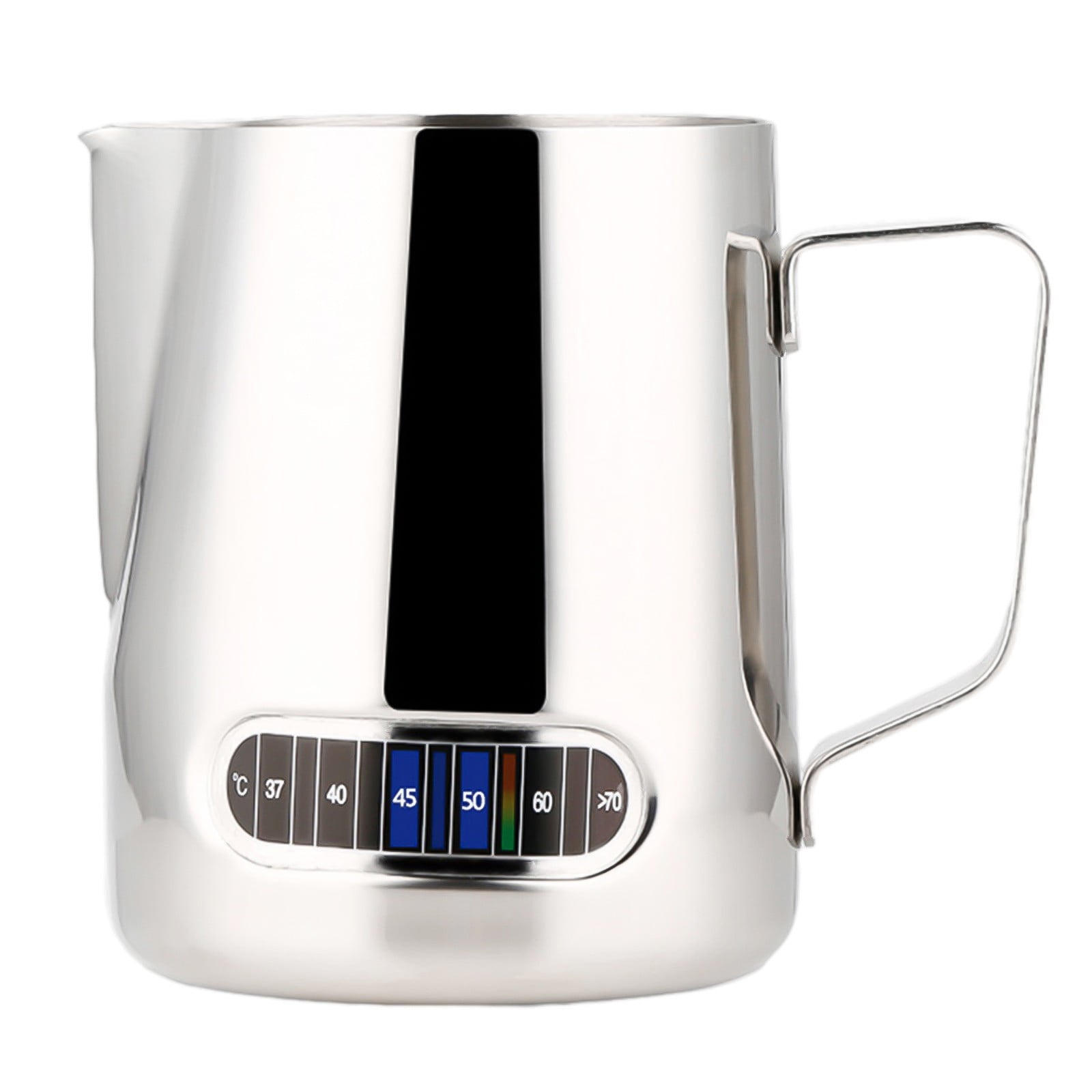 Gerich Coffee Milk Frothing Cup with Temperature Display, 600ml Milk ...