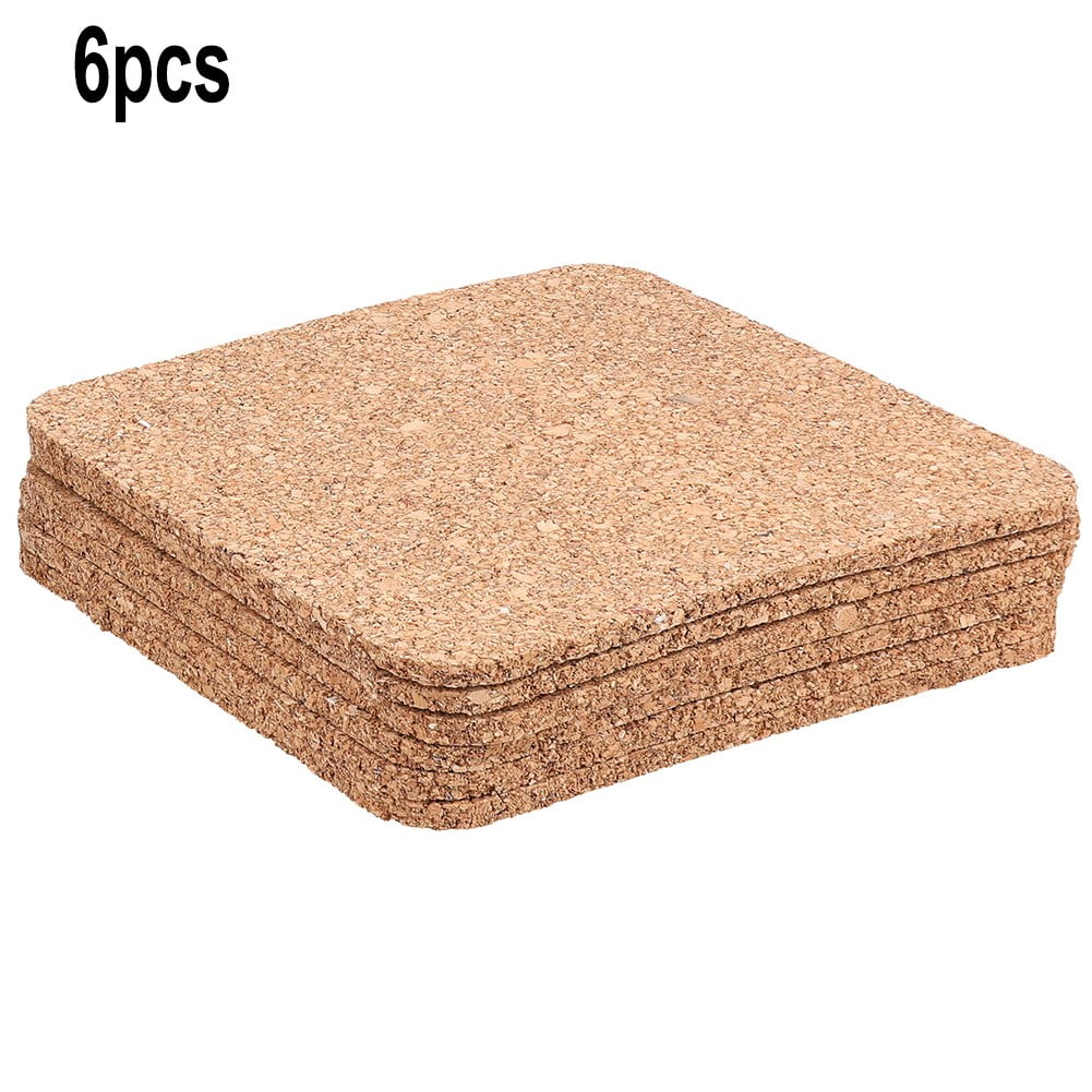 Gerich Cork Trivets, Square Cork Coasters Suitable to Engrave Heat ...