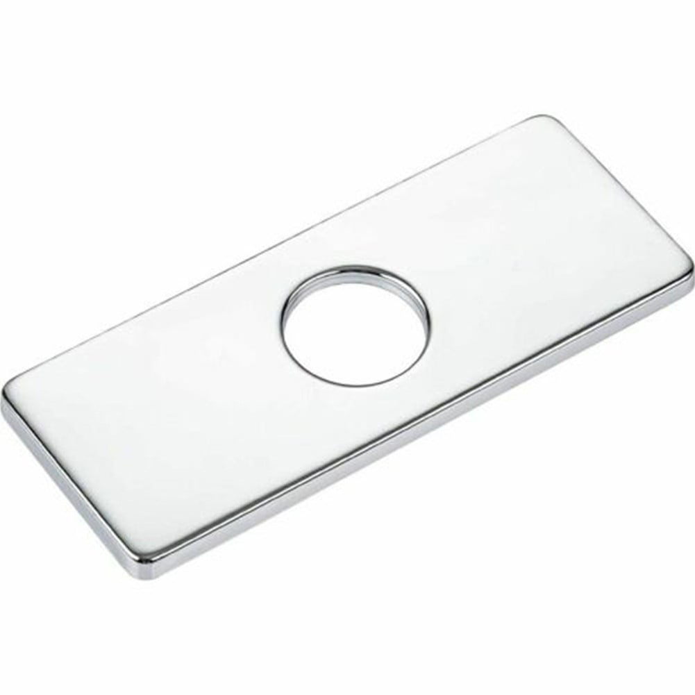 Gerich Faucet Plate Hole Tap Cover Deck Plate Stainless Steel Bathroom ...