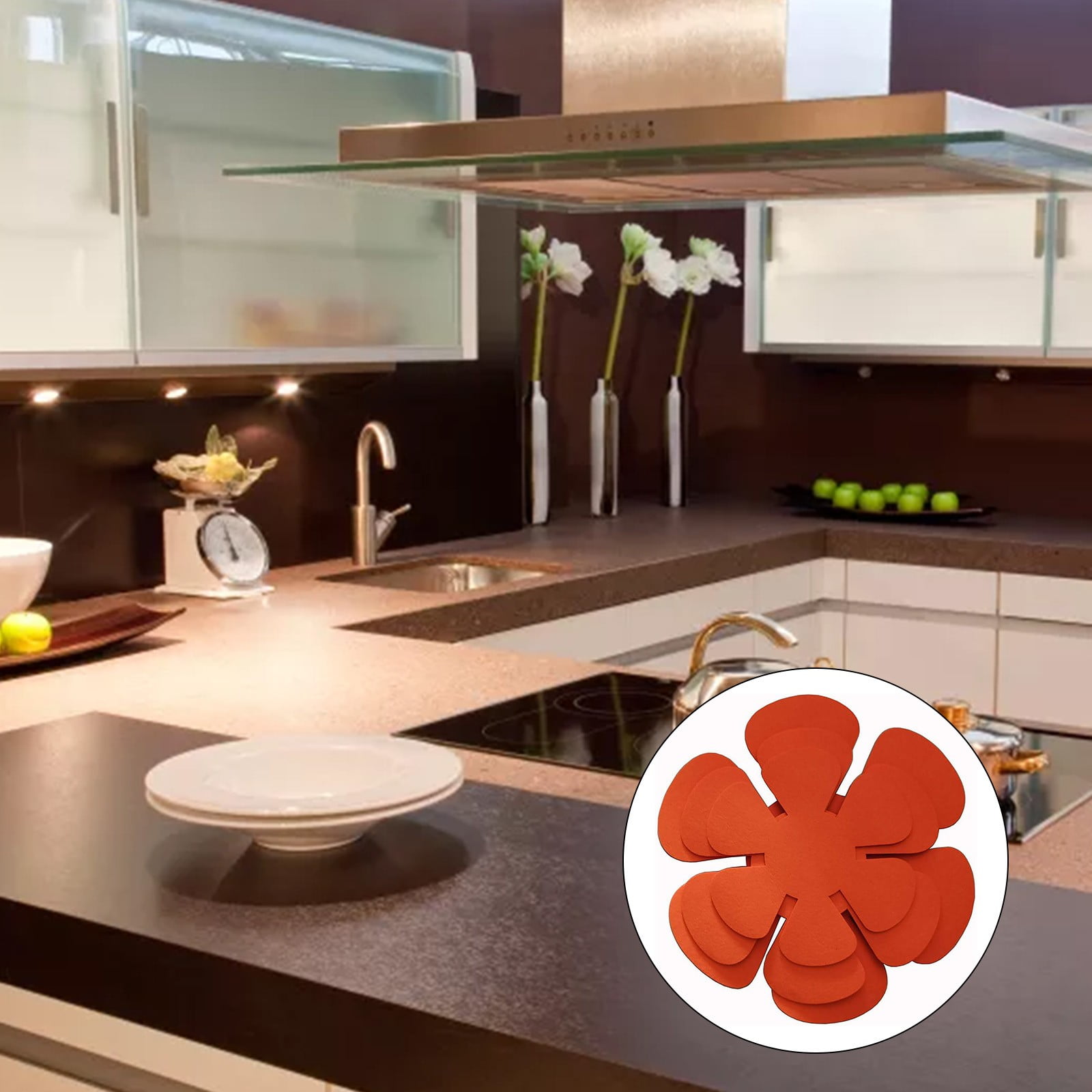 Gerich Felt Pad Pot Pan Protector, 12 Pcs Anti Scratch Pan Protectors ...