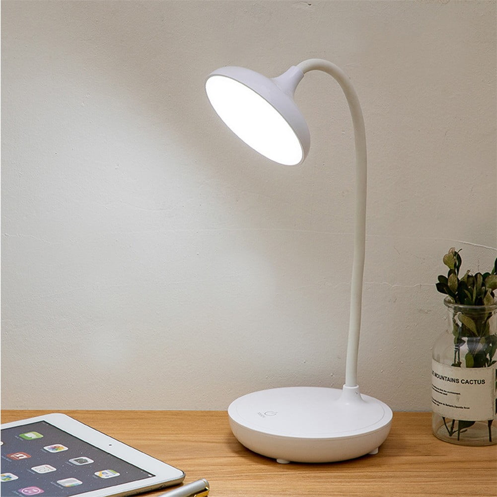 Gerich Small Dimmer LED Desk Lamp, Rechargeable Office Reading Light ...