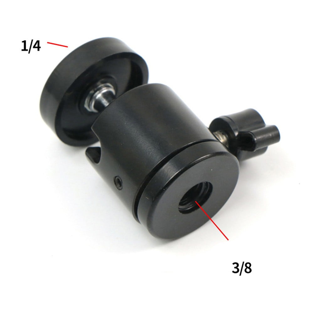 Gerich Mini Swivel Ball Head Mount for DSLR Cameras Various Devices 360 ...