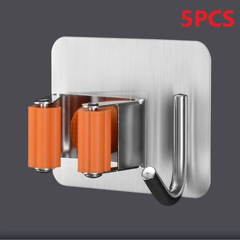 Gerich Mop Hooks Mop Holder, Broom and Mop Holder Wall Mounted, Broom ...