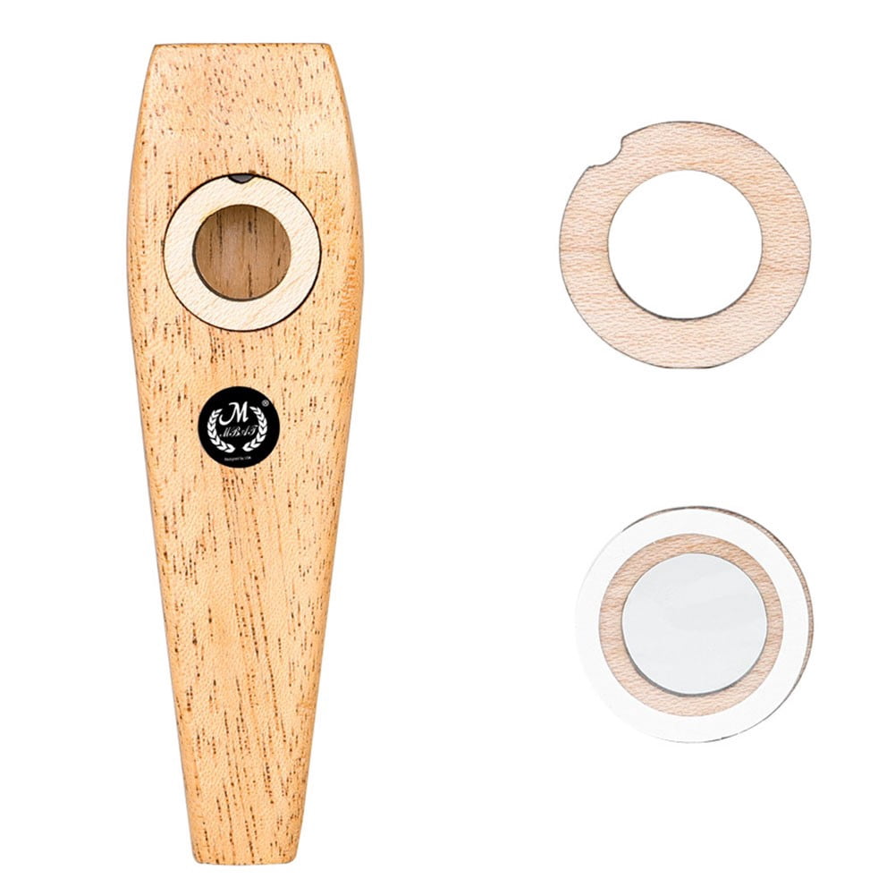 Gerich Portable Wood Kazoo Harmonica Mouth Flute for Impromptu for ...