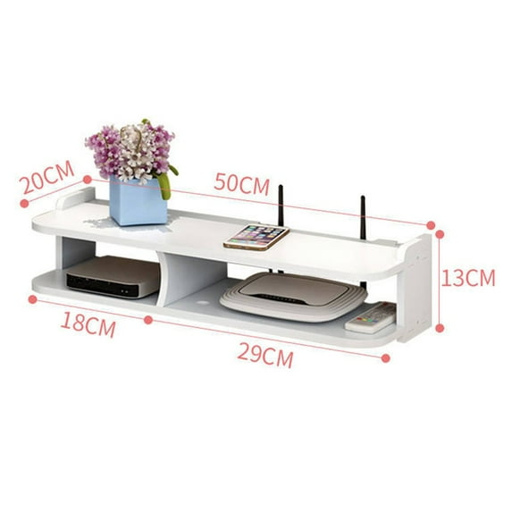 Gerich Punch-Free Living Room Tv Wall Set-Top Box Rack Rack Router ...