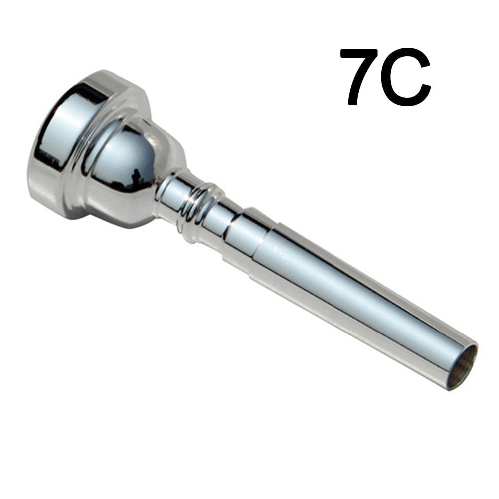 Gerich Trumpet Mouthpiece 7C/5C/3C/1.5/C1C Silver Color Plated Copper ...