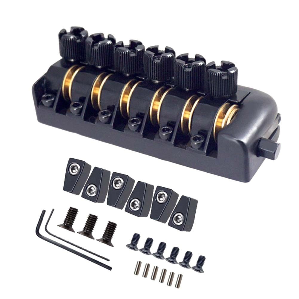 Gerich Vintage Finish Electric Guitar Headless Bridge Tailpiece Nut ...