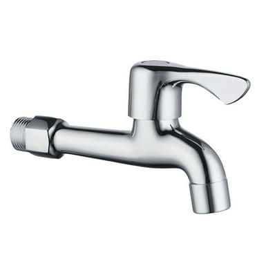 Tebru Vintage Solid Brass Single Handle Faucet for Washing Machine Wall ...