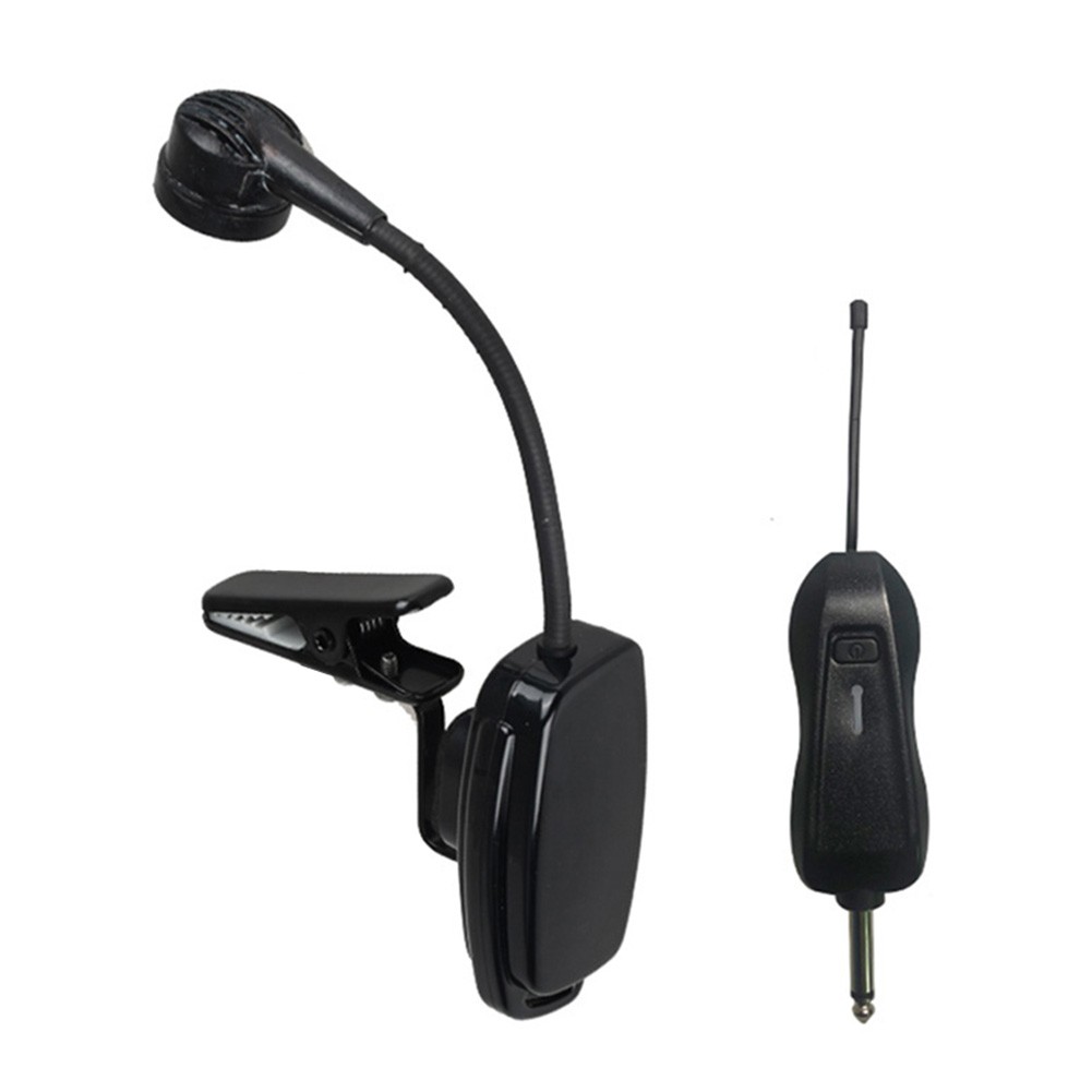 Gerich Wireless UHF 2.4G Microphone Saxophone Erhu Trumpet Sax Receiver ...