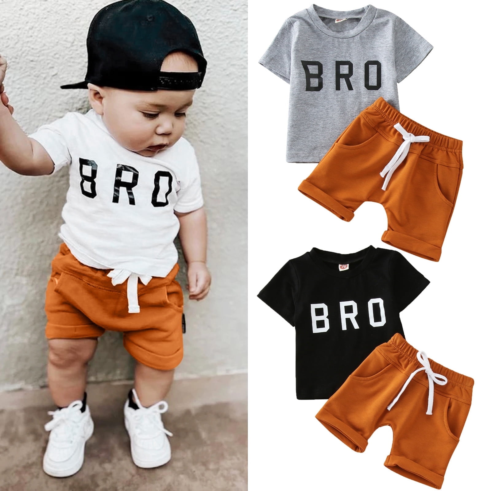 Gerichy 2T Toddler Boys Clothes 3T Toddler Boys Summer 2PCS Outfits ...