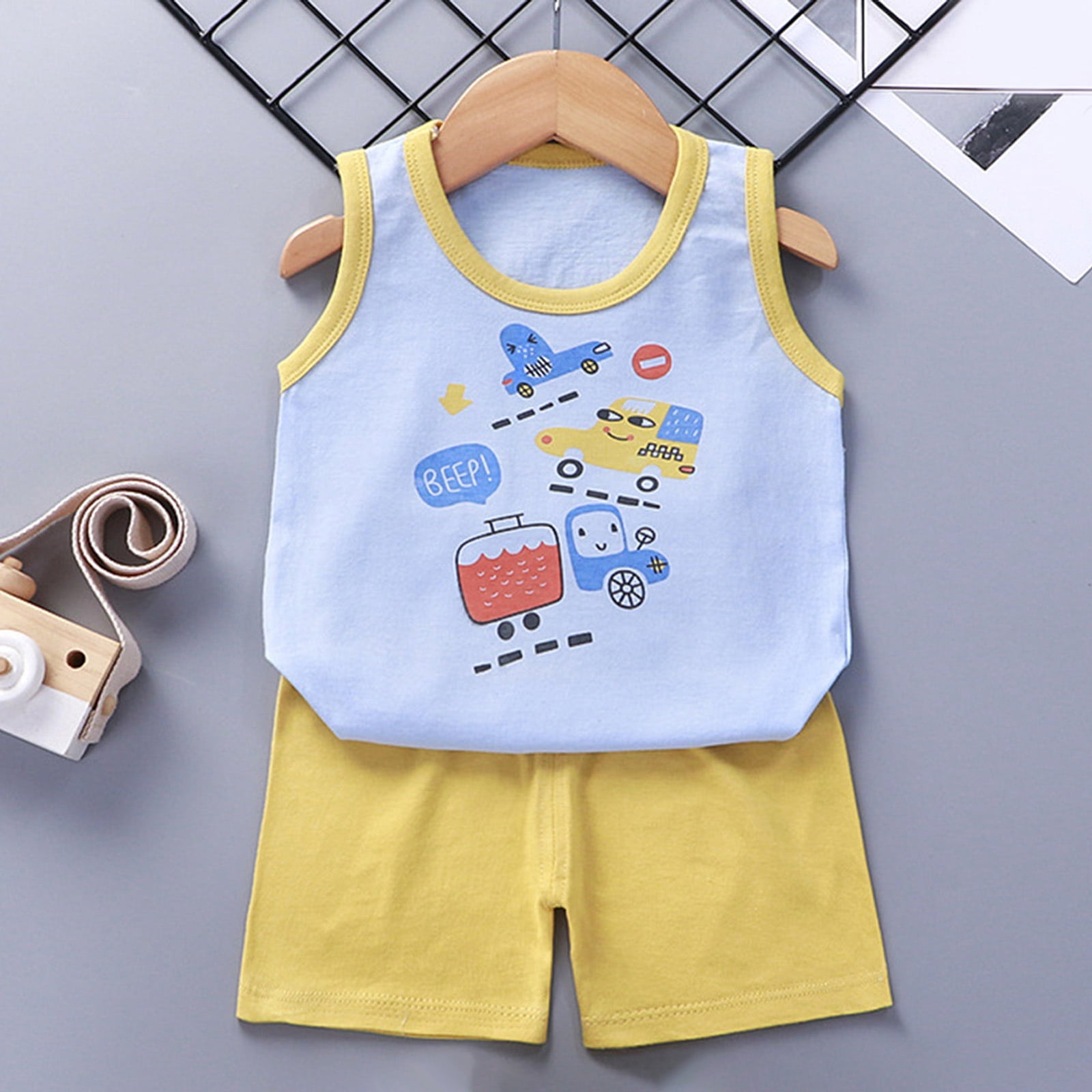 Gerichy Baby Boy Outfits Summer Outfits Set For Kids Boys Baby Toddler ...