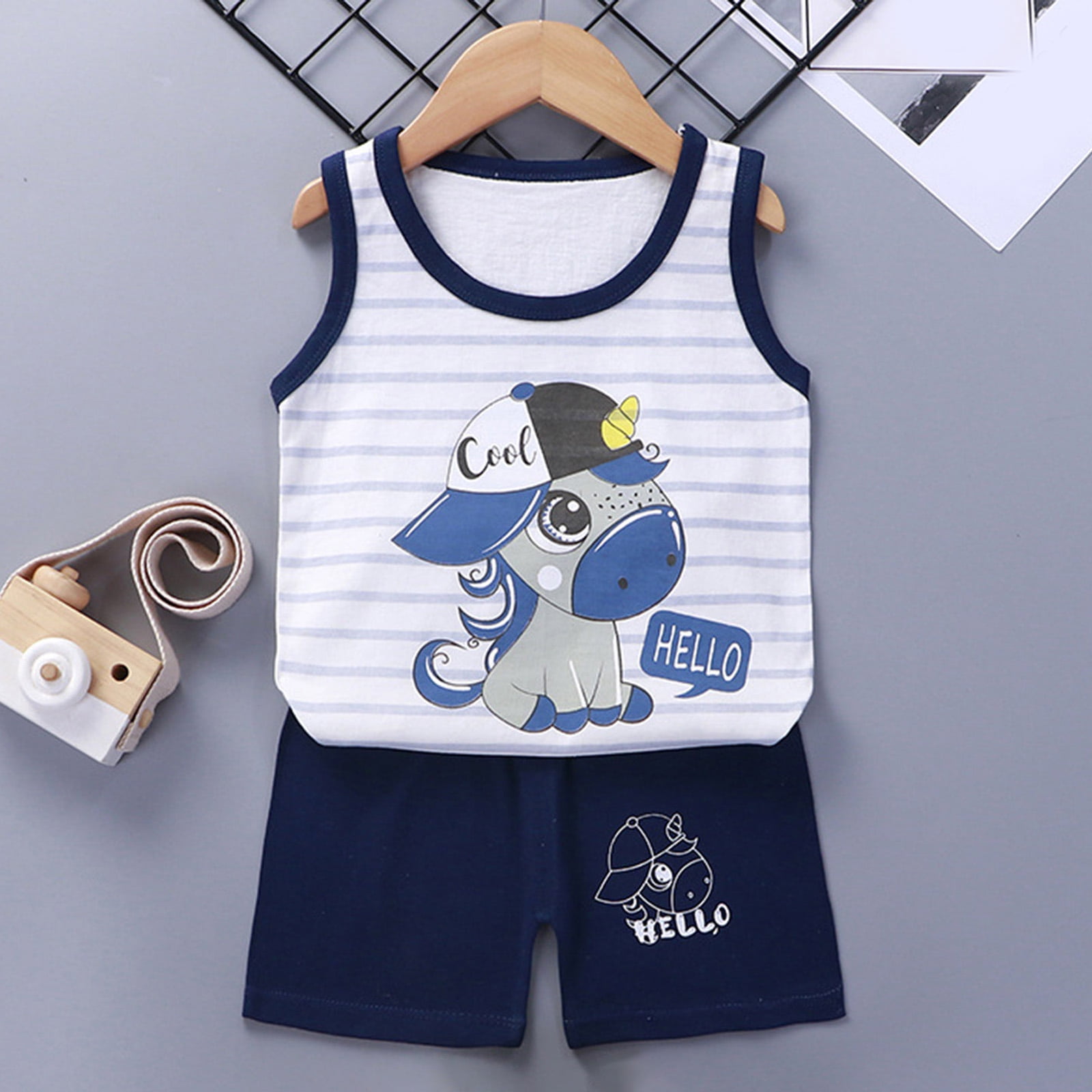 Gerichy Baby Boy Outfits Summer Outfits Set For Kids Boys Baby Toddler ...