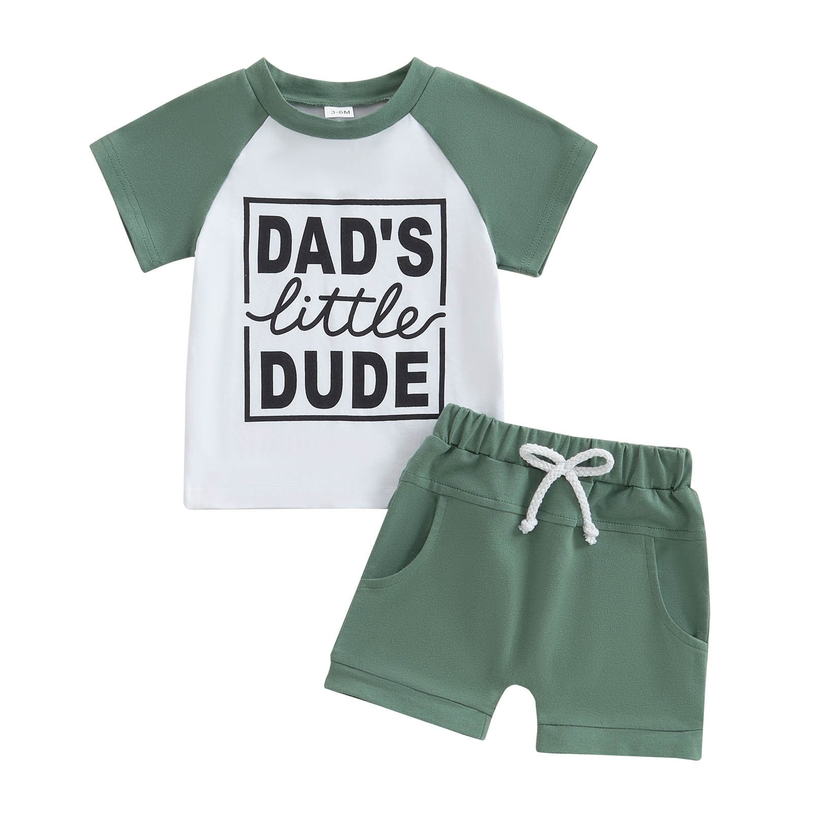 Gerichy Baby Boy Outfits Toddler Baby Boy Summer Clothes Letter DAD'S ...