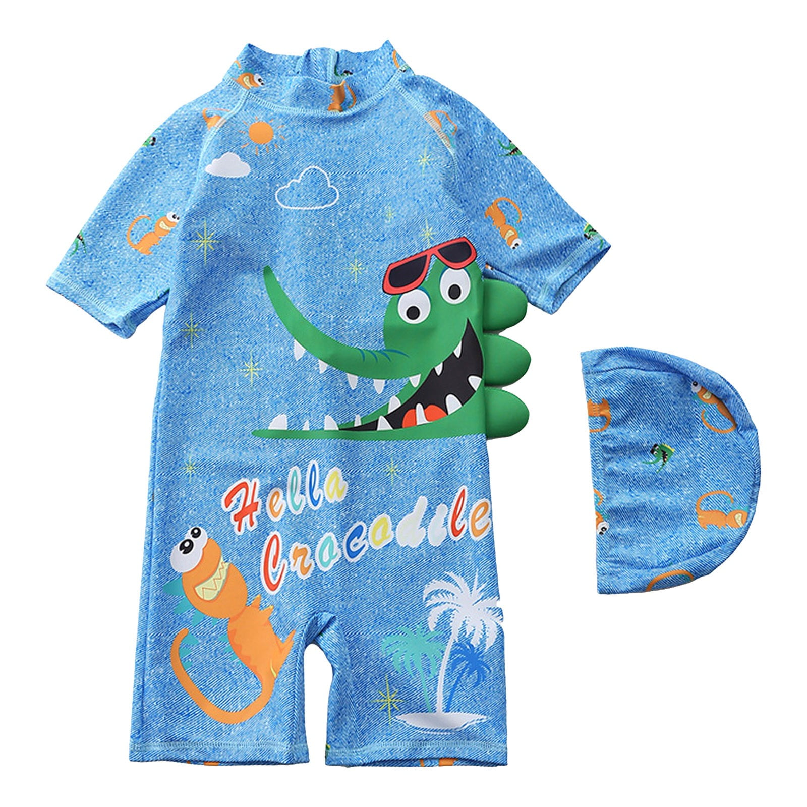 Gerichy Boys Swim Set, 2T 3T 4T 5T Swimsuit Boys Children Swimsuit Boys ...