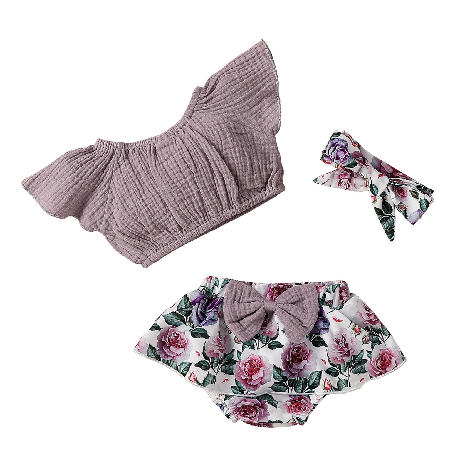 Gerichy Girls Summer Outfits, Girls Outfits Holiday Shorts And Tops Off ...