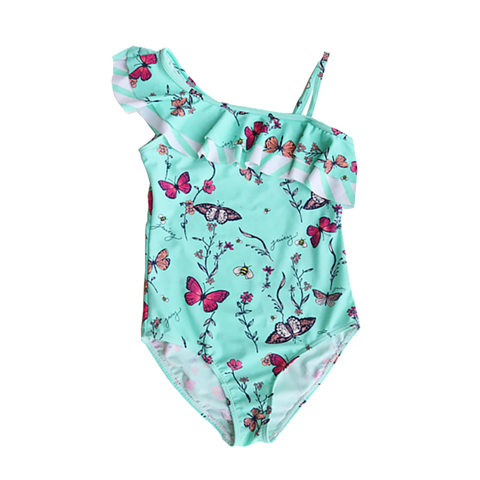 Gerichy Toddler Girl Swimsuit,Girls Bathing Suit Toddler Girls Two ...