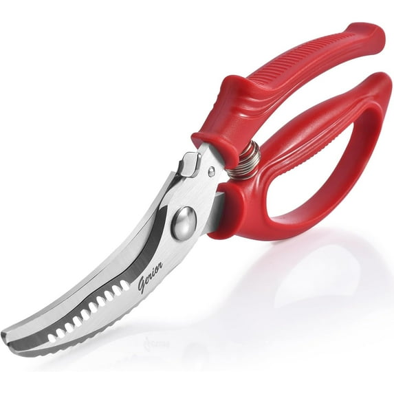 Gerior Heavy Duty Poultry Shears Kitchen Scissors for Cutting Chicken ...