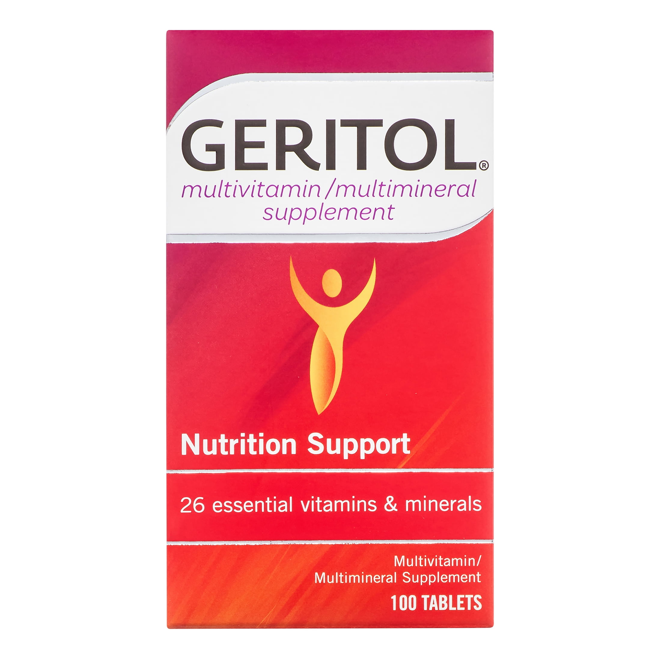 Geritol Complete Multivitamin, B-Vitamins, Antioxidants, Vitamins C, E ...