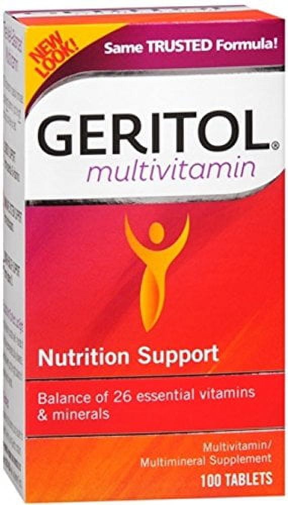 Geritol Complete Tablets 100 Tablets (Pack of 5) - Walmart.com