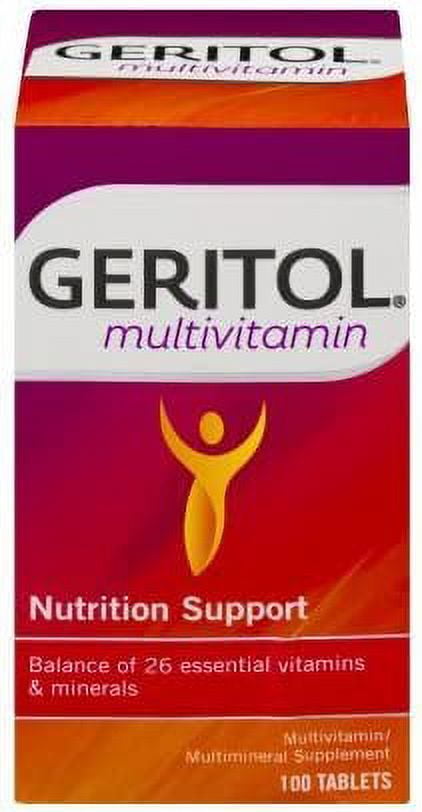 Geritol Complete Tablets 100 Tablets - Walmart.com
