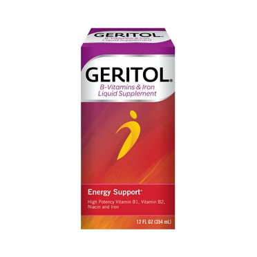 Geritol Multivitamin Tablets - Energy Support Supplements (formerly ...