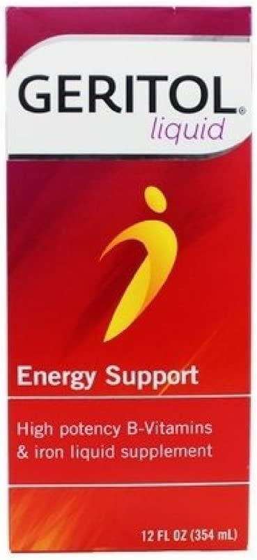 Geritol Liquid Energy Support B-Vitamins 12 oz - Walmart.com
